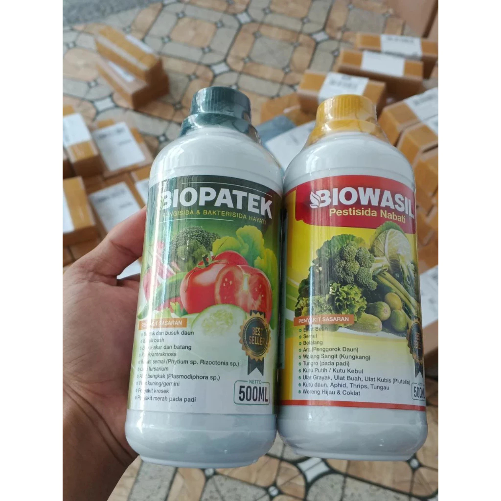 Jual PAKET 2 BOTOL BIOPATEK & BIOWASIL - Pupuk Organik Cair Tanaman Anti Hama dan Penyakit Pada ...