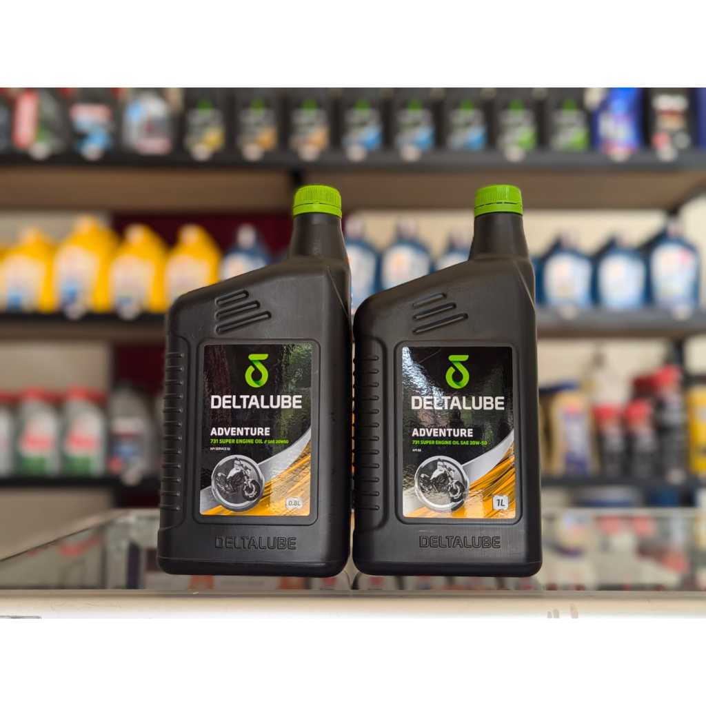 Jual OLI DELTALUBE ADVENTURE 731 SUPER SAE 20W50 0,8L / 1L ASLI ...