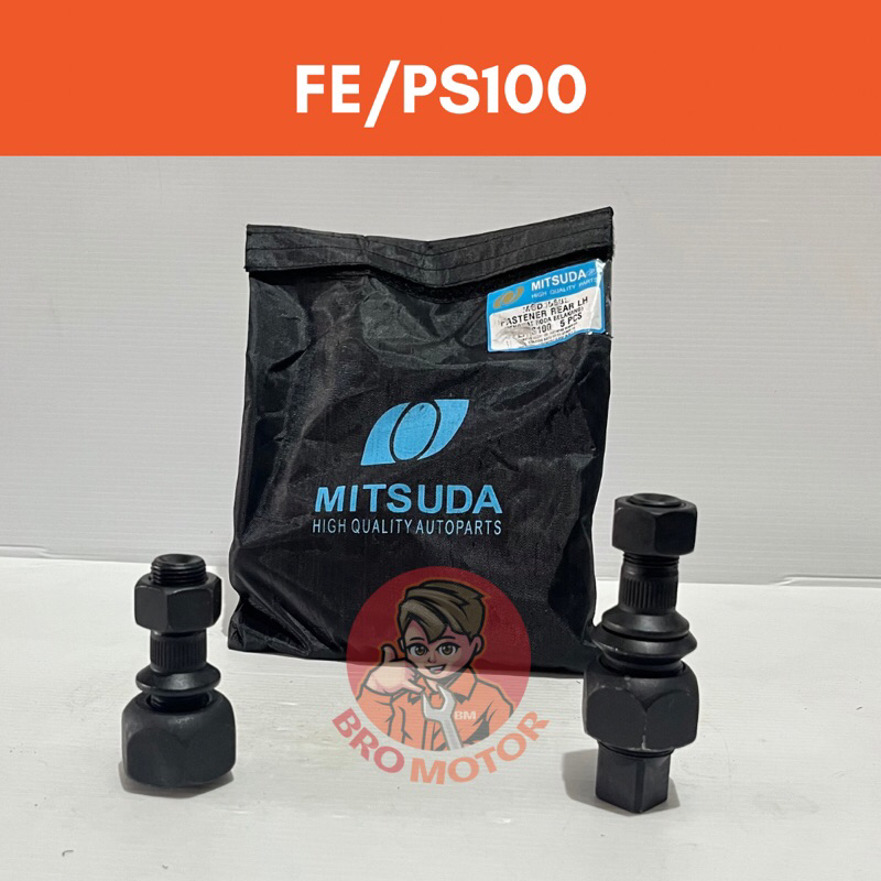 Jual Baut Roda Mitsubishi PS100/FE Engkel Depan / Belakang Mitsuda ...