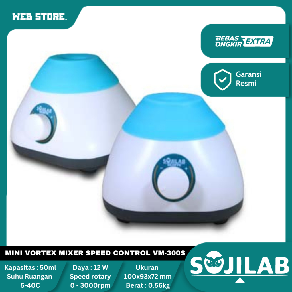 Jual Vortex Mixer Alat PRP Mini Laboratorium Mixing Campur Kimia ...