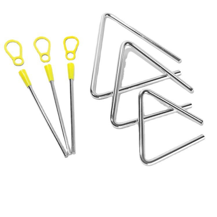 Jual Triangle Alat Musik Instrument / 4/6/8 Inci Triangle Alat Musik ...