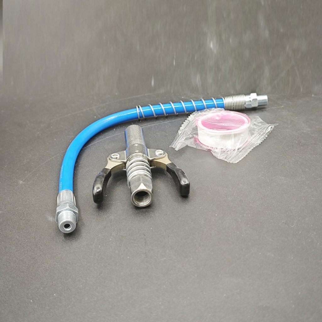 Jual Grease Coupler Kepala Grease Gun Pegangan Ganda Kepala Grease Gun ...