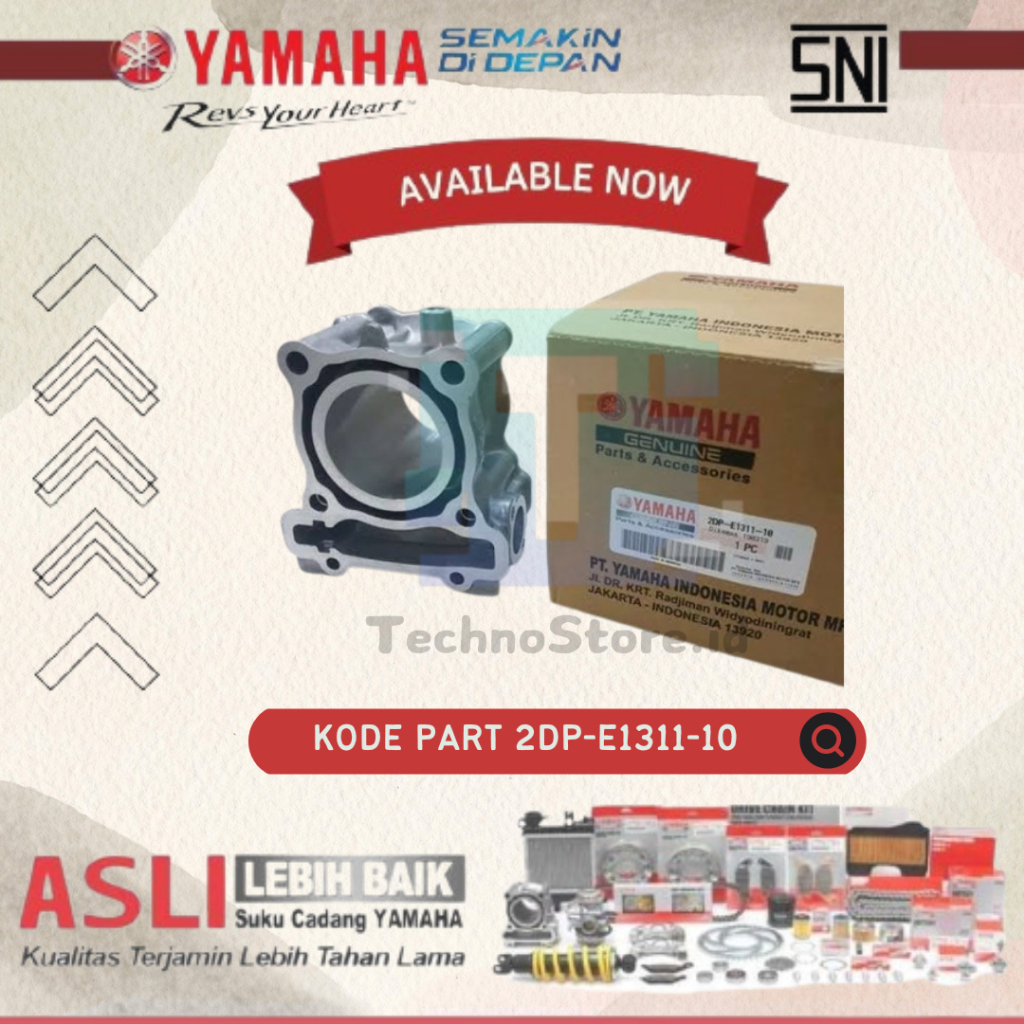 Jual Block Blok Seher Mesin Cylinder Nmax 155 Aerox 155 ORIGINAL YAMAHA ...