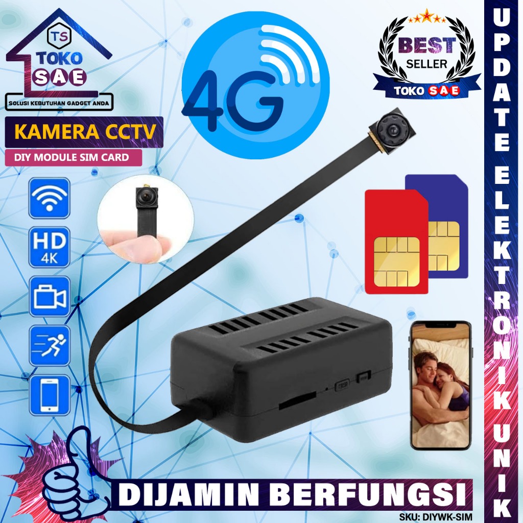 Jual Spy Camera Full HD 1080P Kamera Dengan Kartu SIM Simcard Hidden ...