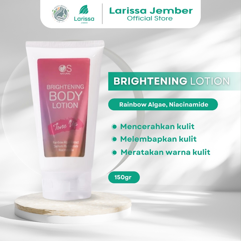 Jual Larissa Brightening Body Lotion Tone Up | Shopee Indonesia