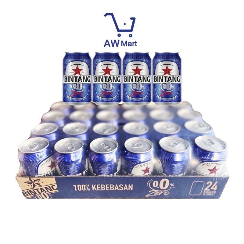 Jual 1 DUS BINTANG ZERO - ISI 24 BOTOL | Shopee Indonesia