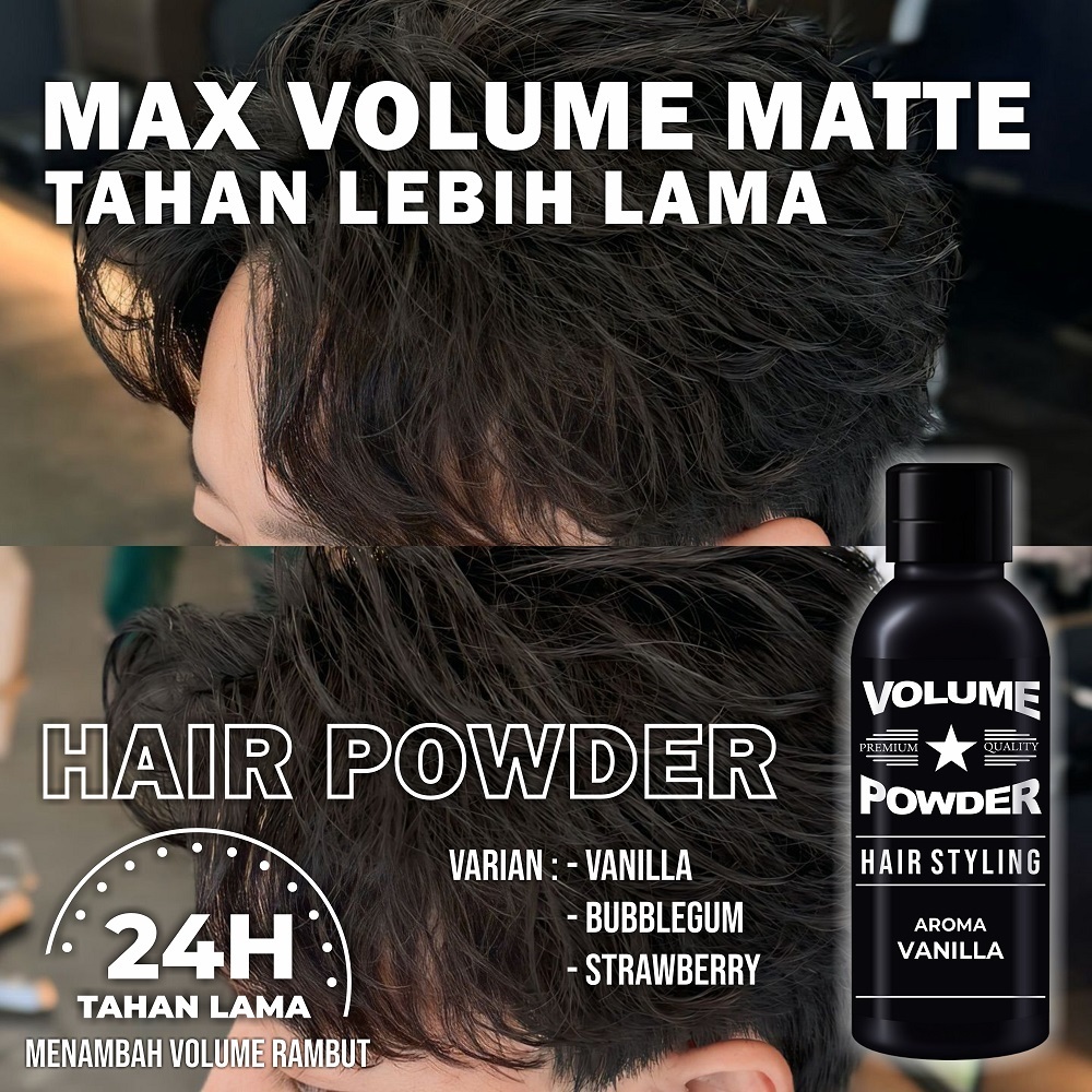 Jual HAIR POWDER PREMIUM HAIR VOLUMIZING POWDER BUBUK RAMBUT (5K ...