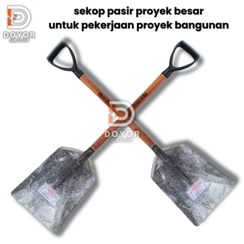 Jual Sekup Pasir Cap Buaya Sekop Tanah Crocodile Bangunan Proyek ...