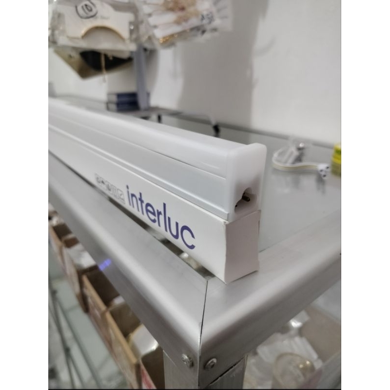 Jual INTERLUC LAMPU LED TL T5 NEON 18 WATT CAHAYA KUNING WARM WHITE ...