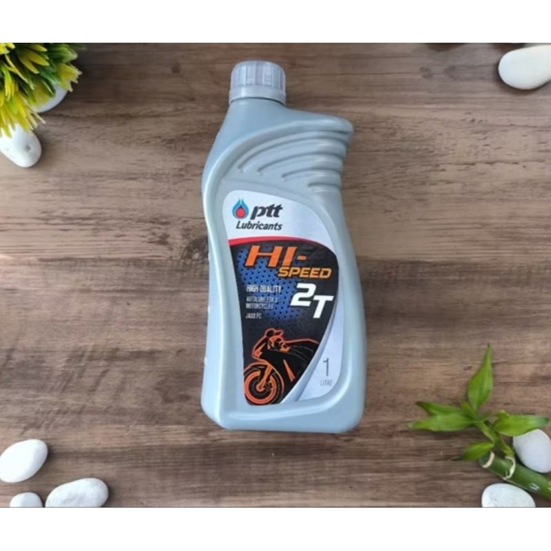 Jual Oli samping Ptt oli 2 tak oli wangi ptt hispeed 1 ltr | Shopee ...