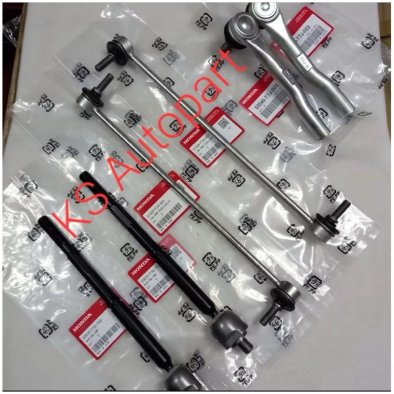 Jual Paket tie rod + rack end + link stabil depan honda CRV CR V RW ...