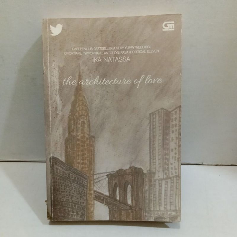 Jual Novel The Architecture of Love by Ika Natassa Original | Shopee ...