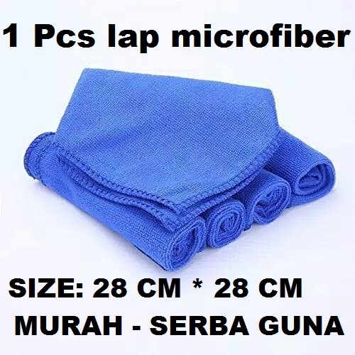 Jual LAP MICROFIBER MURAH SERBA GUNA LAP POLES GOSOK Kaca Cat Body ...