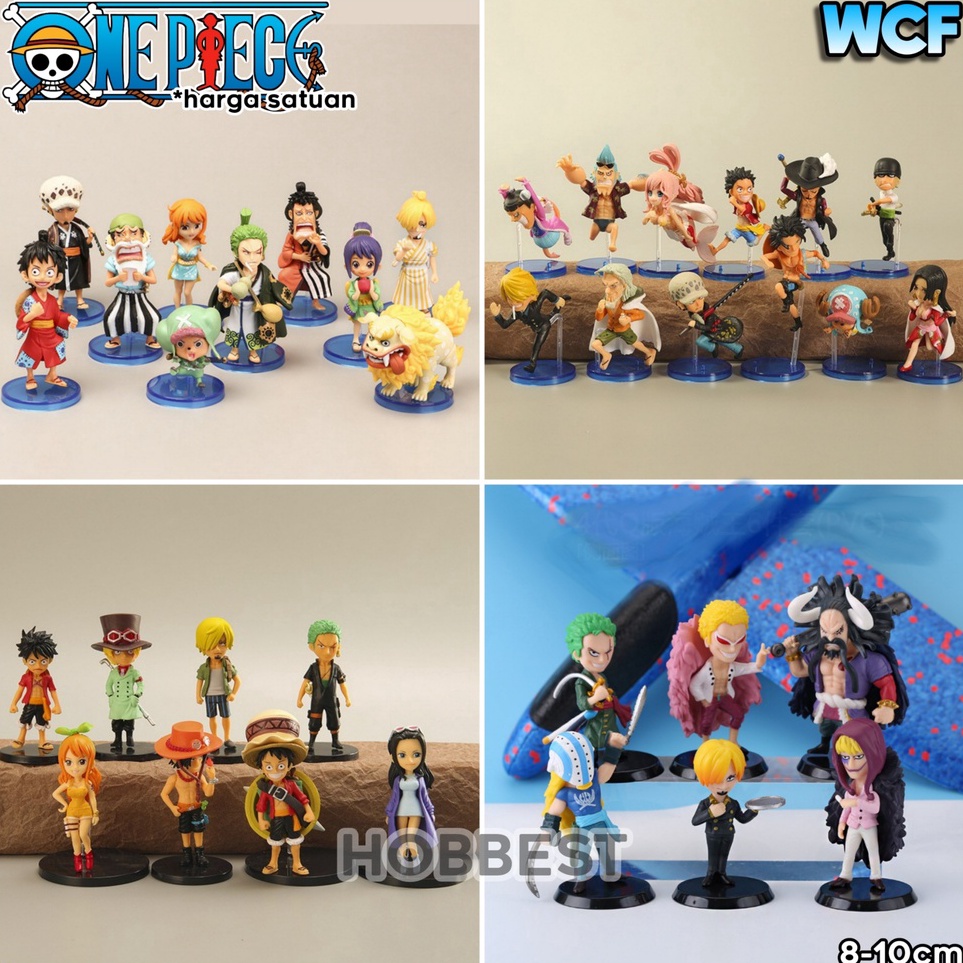 Jual Produk Trending Action Figure WCF ONE PIECE harga satuan Miniatur ...