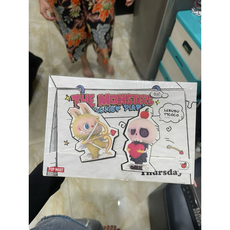 Jual Popmart labubu the monster mischief diary full set blind box ...