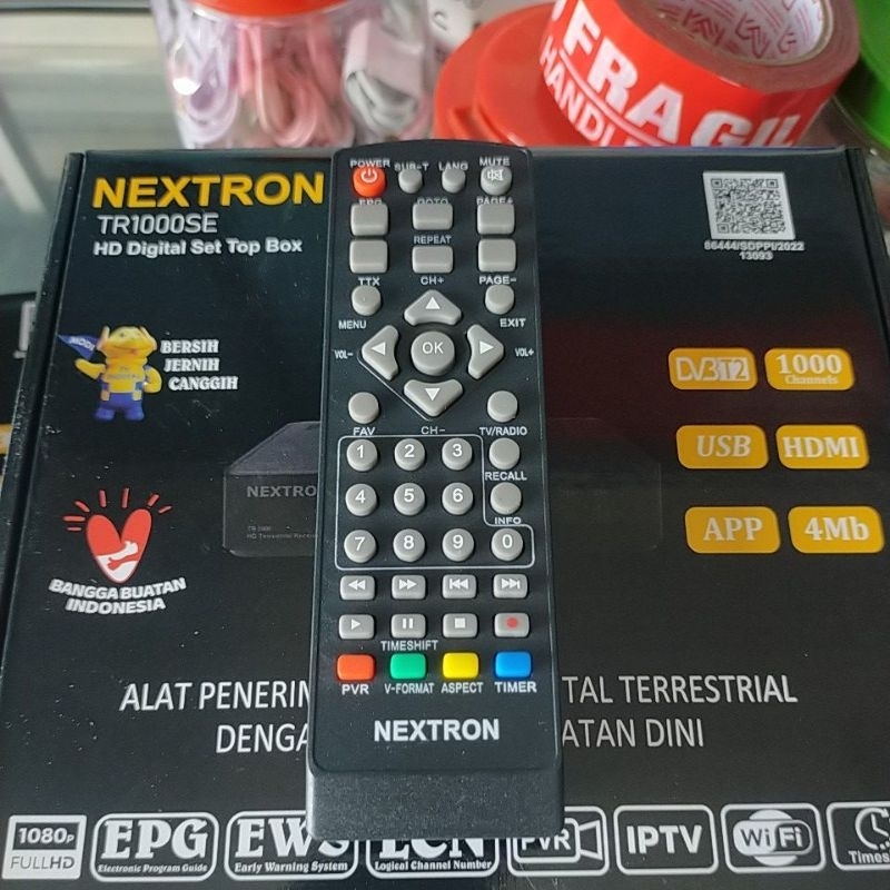 Jual REMOTE STB NEXTRON STANDAR TANPA SETTING | Shopee Indonesia