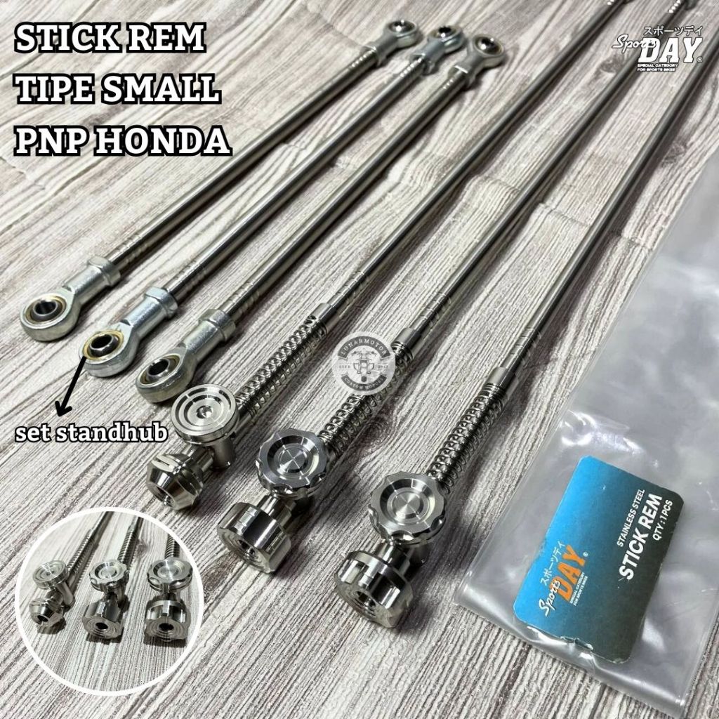 Jual STIK REM SET STAN HUB STAINLES HONDA STICK REM PNP HONDA CB GL MP ...