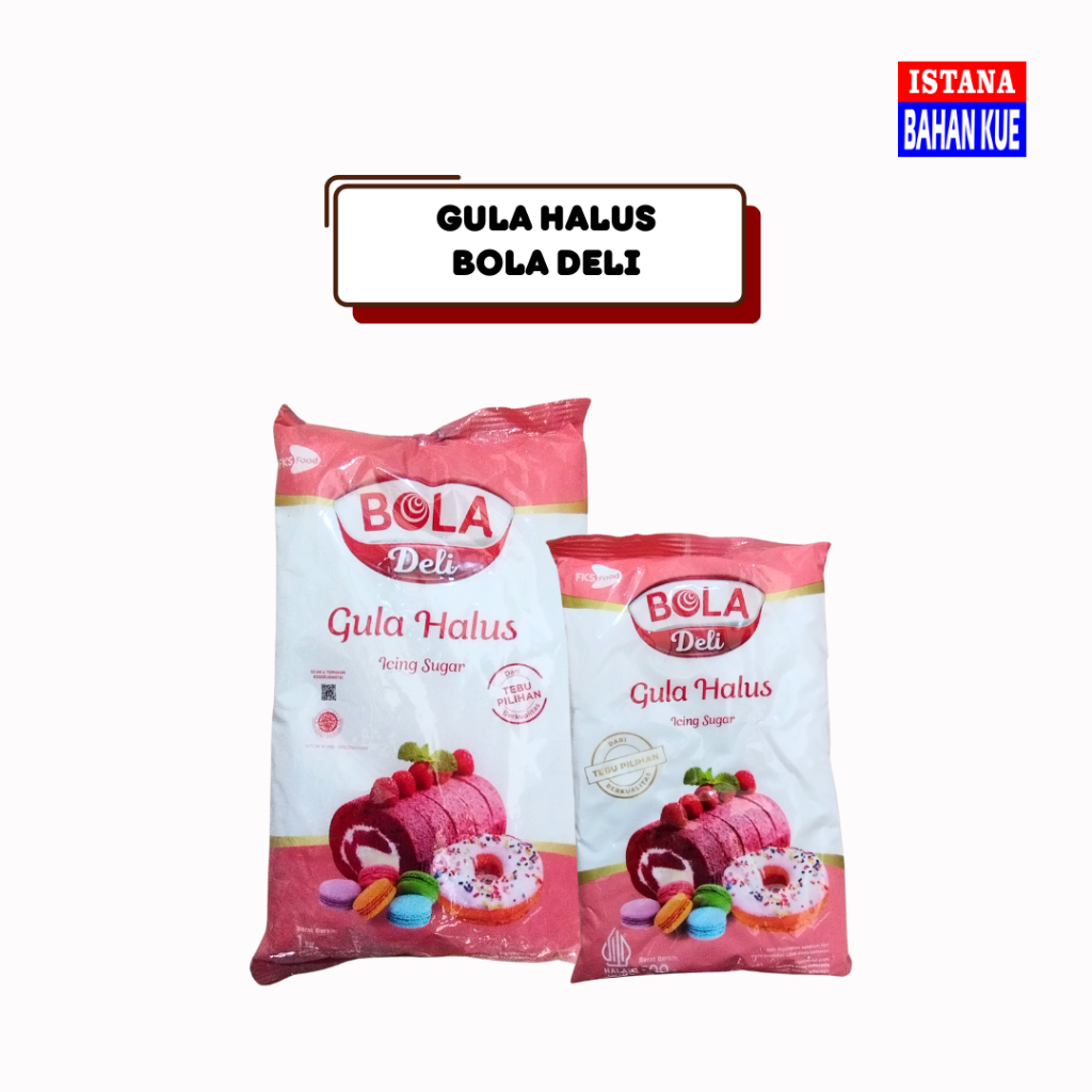 Jual BOLA DELI GULA HALUS 1kg | 500 gram | Shopee Indonesia