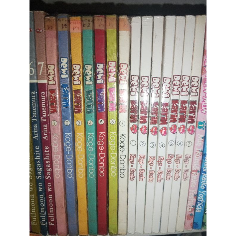 Jual Komik Dewi karin & Dewi karin chu full set (komik jadul langka ...