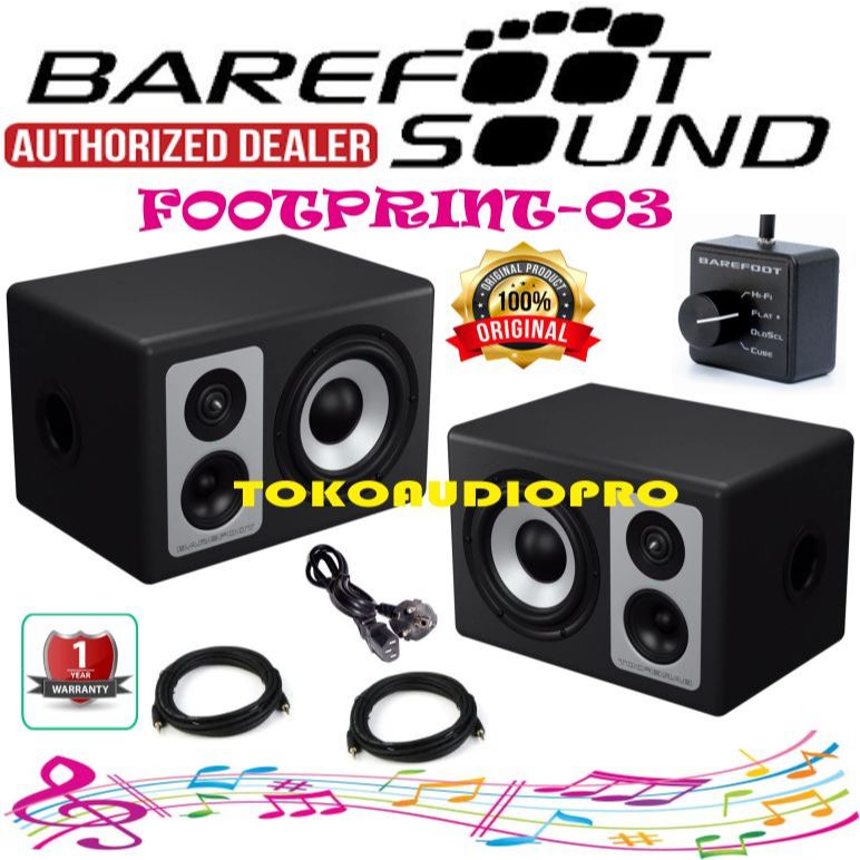 Jual Speaker Barefoot Sound Footprint03 6.5-inch 3-way Active Studio ...