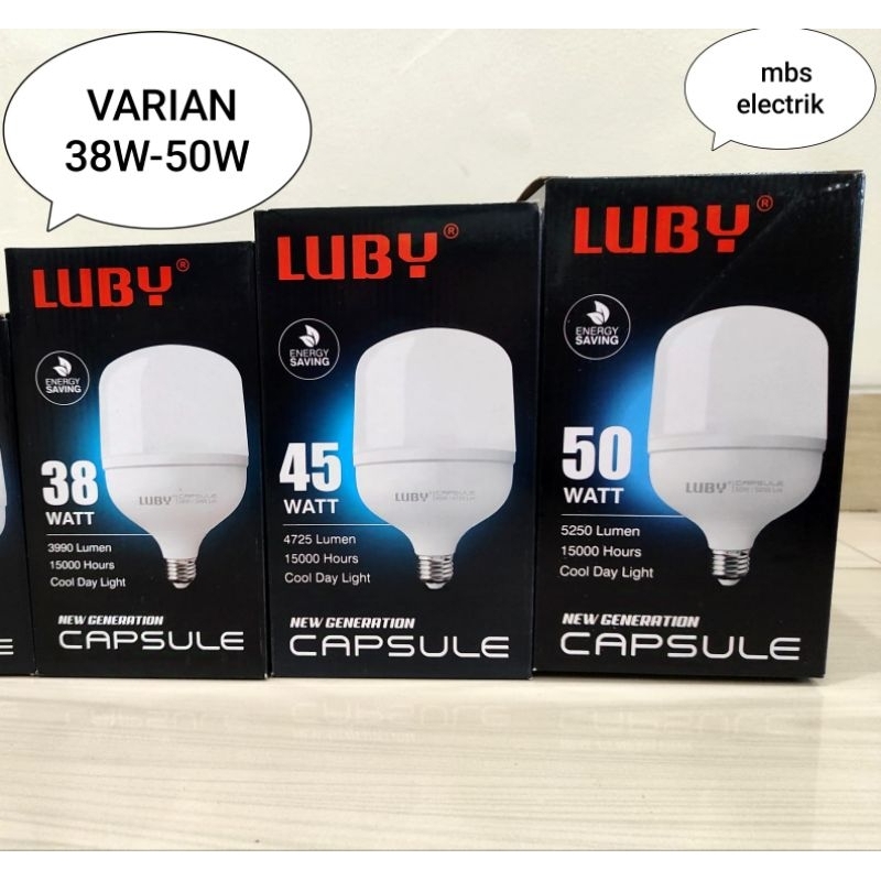 Jual BOHLAM LED / LAMPU LED LUBY CAPSULE 38W 45W 50W | Shopee Indonesia