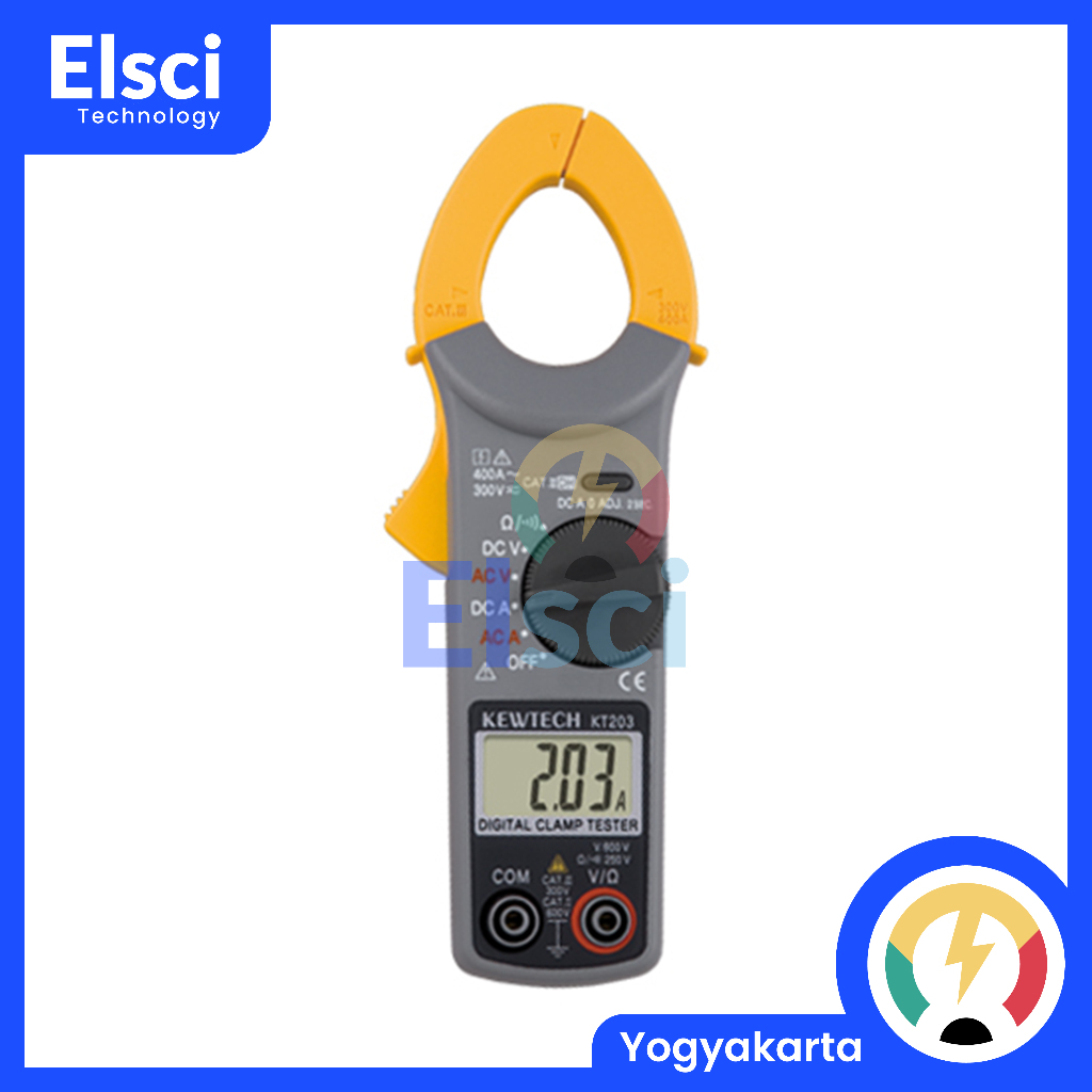 Jual Kyoritsu KEWTECH KT203 Digital Clamp Meter | Shopee Indonesia