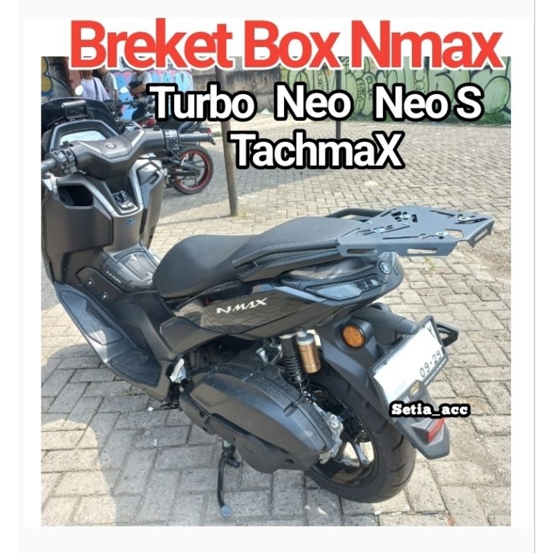 Jual Breket Box Nmax Turbo Nmax Neo Nmax Neo S Tachmax Box Givi Kappa ...