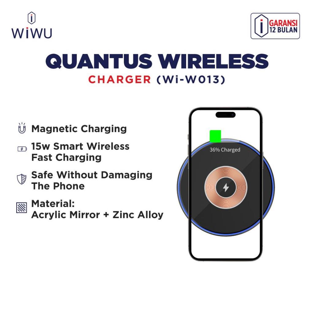 Jual Quantus Wireless Charger Strong Magnetic 15W (Wi-W013) - Charger ...