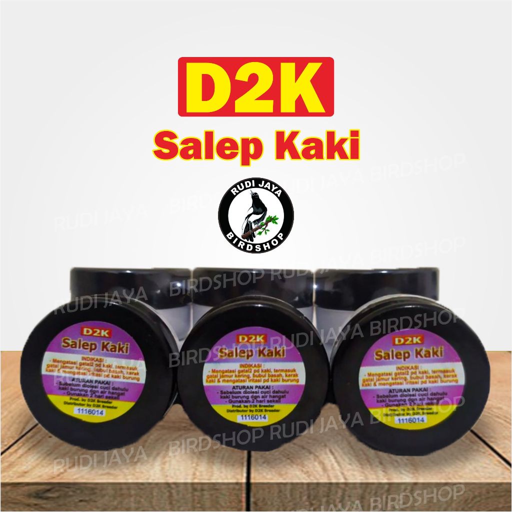 Jual SALEP KAKI BURUNG D2K OBAT OLES KAKI BURUNG SAKIT GEJALA URAT ...