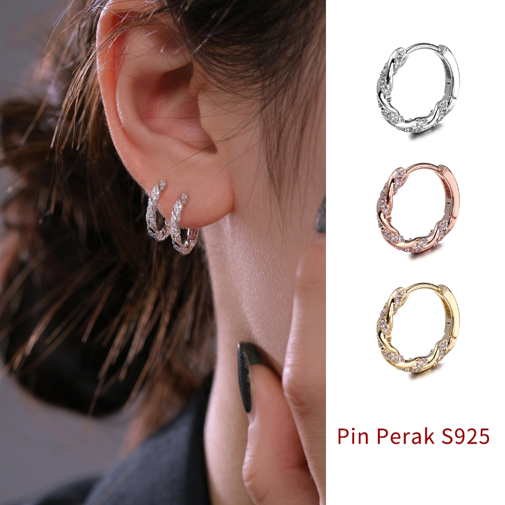 Jual Ear Partne Anting wanita 925 perak Kemewahan Perancis anting ...