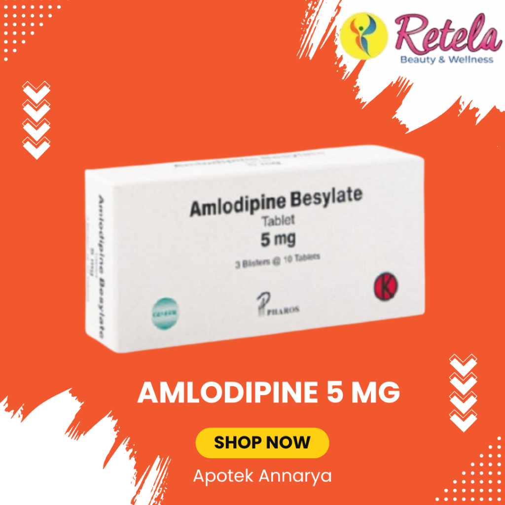 Jual AMLODIPINE 5MG OGB 1 BLISTER 10 TABLET (GEN-PI) | Shopee Indonesia