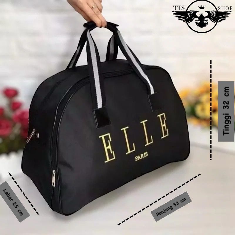 Jual Elle Tas Travel Bag Tas Pakaiannya Jumbo Tas jinjing Tas Piknik ...