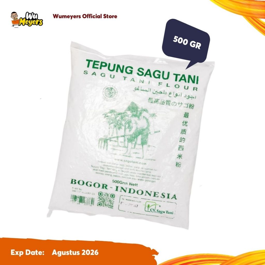 Jual Tepung Sagu Tani 500gr Tepung Sagu 500 gr | Shopee Indonesia