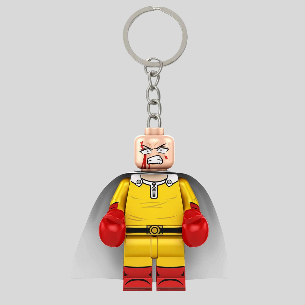 Jual Saitama LEGO Keychain | Gantungan Kunci LEGO Saitama | One Punch ...