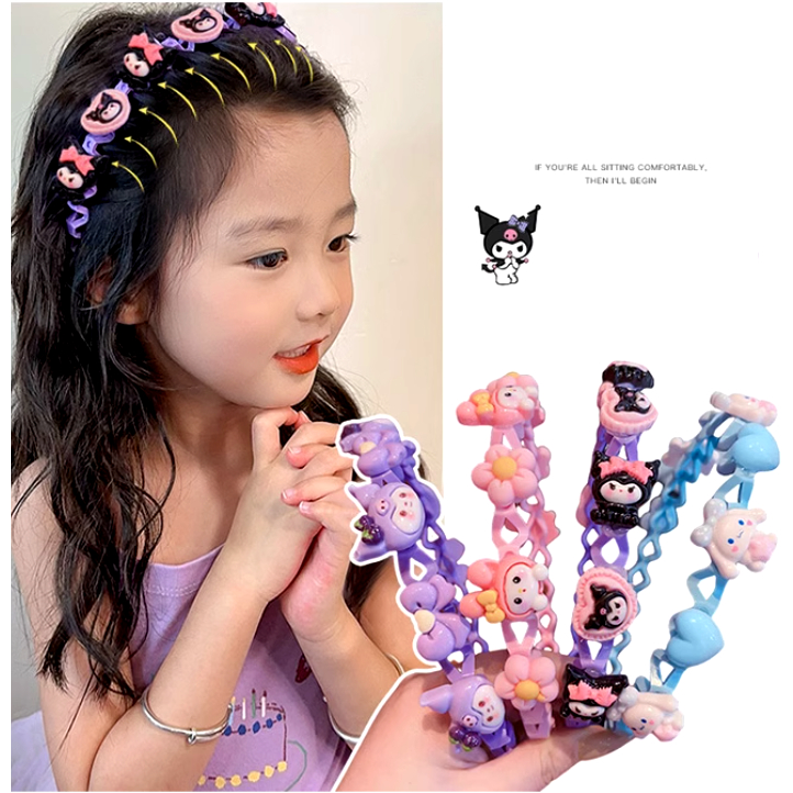 Jual MG (50PC =1 KG) PB 069 HEADBAND BANDO RAMBUT ANAK PEREMPUAN SANRIO ...