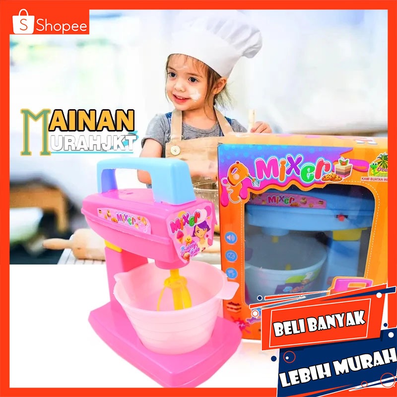 Jual MAINAN ANAK MURAH MINI MIXER BAKERY CAKE OCT2410 MAINAN MIXER MINI ...