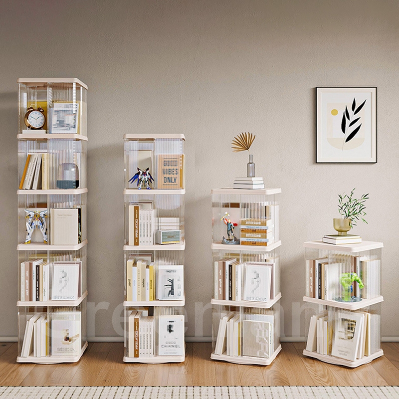 Jual Greenland Rak Buku Putar Rak Susun Putar 360 Derajat Rak ...