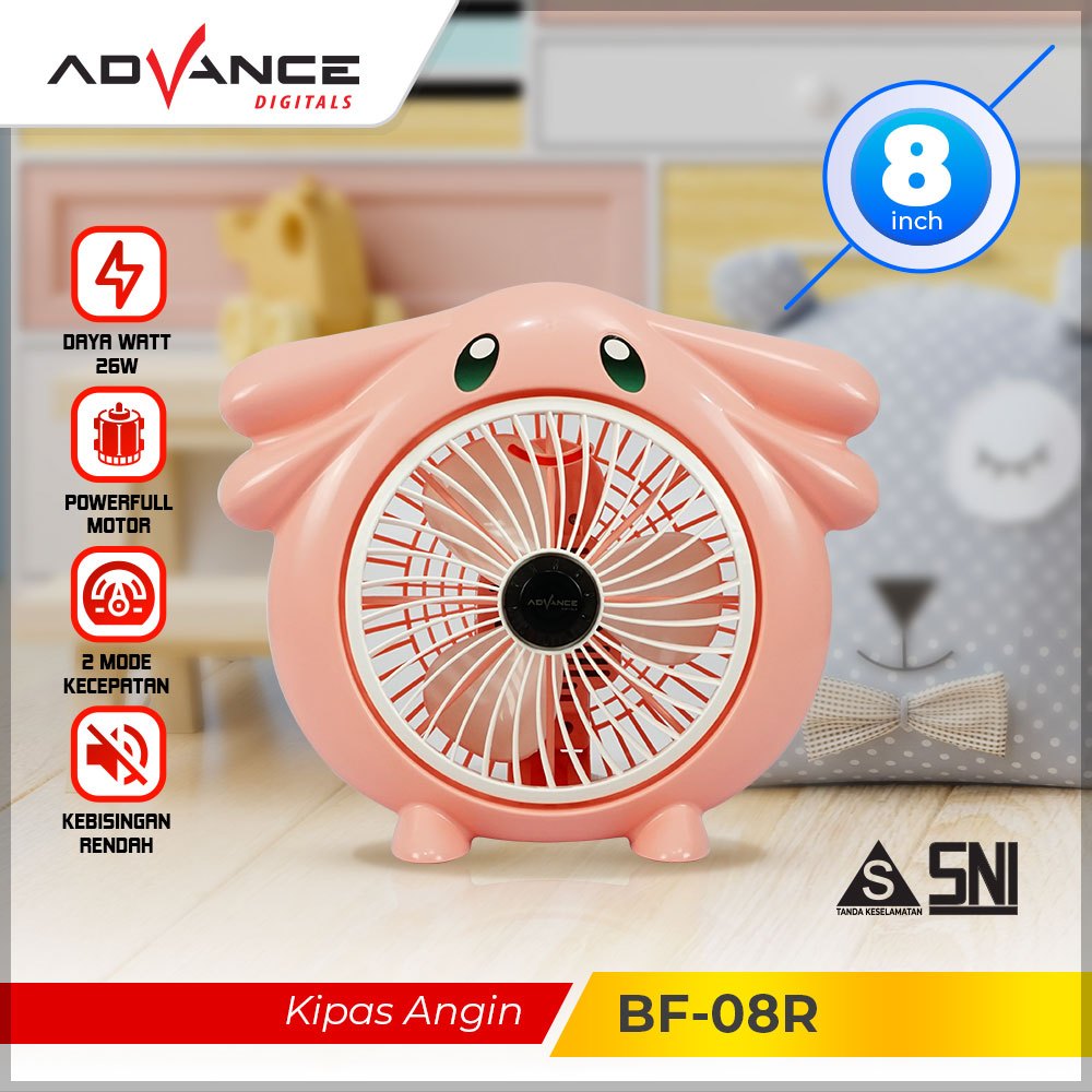 Jual Kipas Angin Karakter Lucu Advance BF-08 Garansi Resmi Advance ...