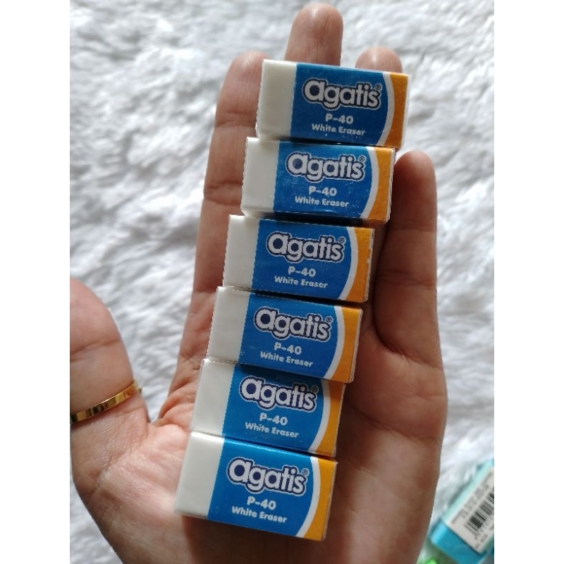 Jual Penghapus / Stip AGATIS Putih Kecil P-40 | Shopee Indonesia