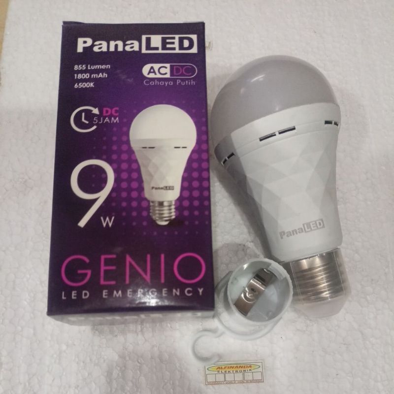Jual Lampu emergency panaLED GENIO 9 Watt | Shopee Indonesia