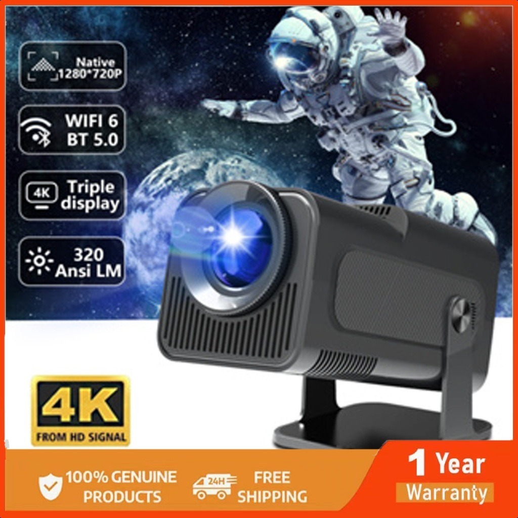 Jual Optoma HY320 Portable Proyector 4K Native 1080P Android 11.0 WiFi6 ...