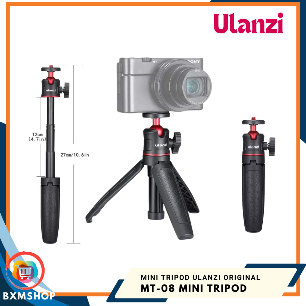 Jual ULANZI MT-08 Mini Extension Pole Tripod Vlogging Vlogger for ...