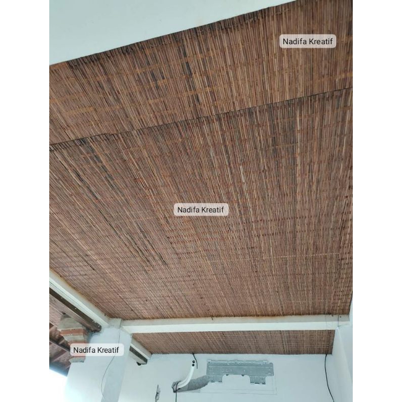 Jual Plafonrotan/rotan/atap/estetik/rotankombinasikulitkayu/ubinrotan ...
