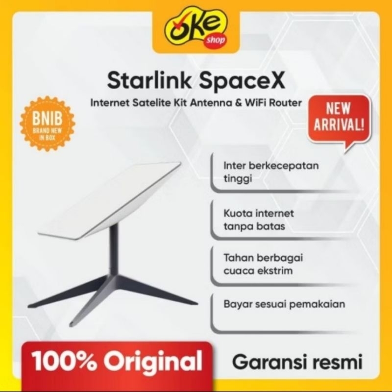Jual Starlink Internet Kit Antena & Wifi Router - SpaceX | Shopee Indonesia