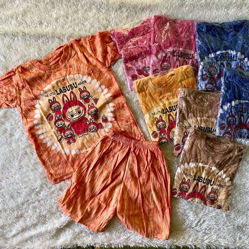 Jual set labubu tie dye anak | Shopee Indonesia
