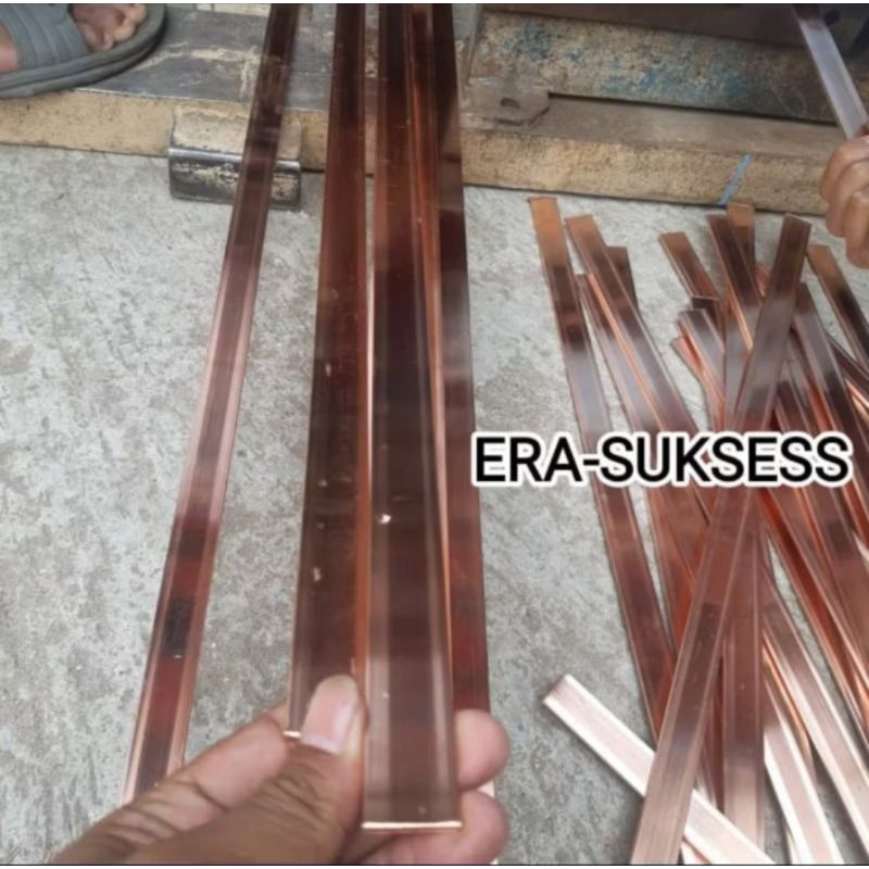 Jual Plat Tembaga Busbar 10mm x 100mm x 4000mm | Shopee Indonesia