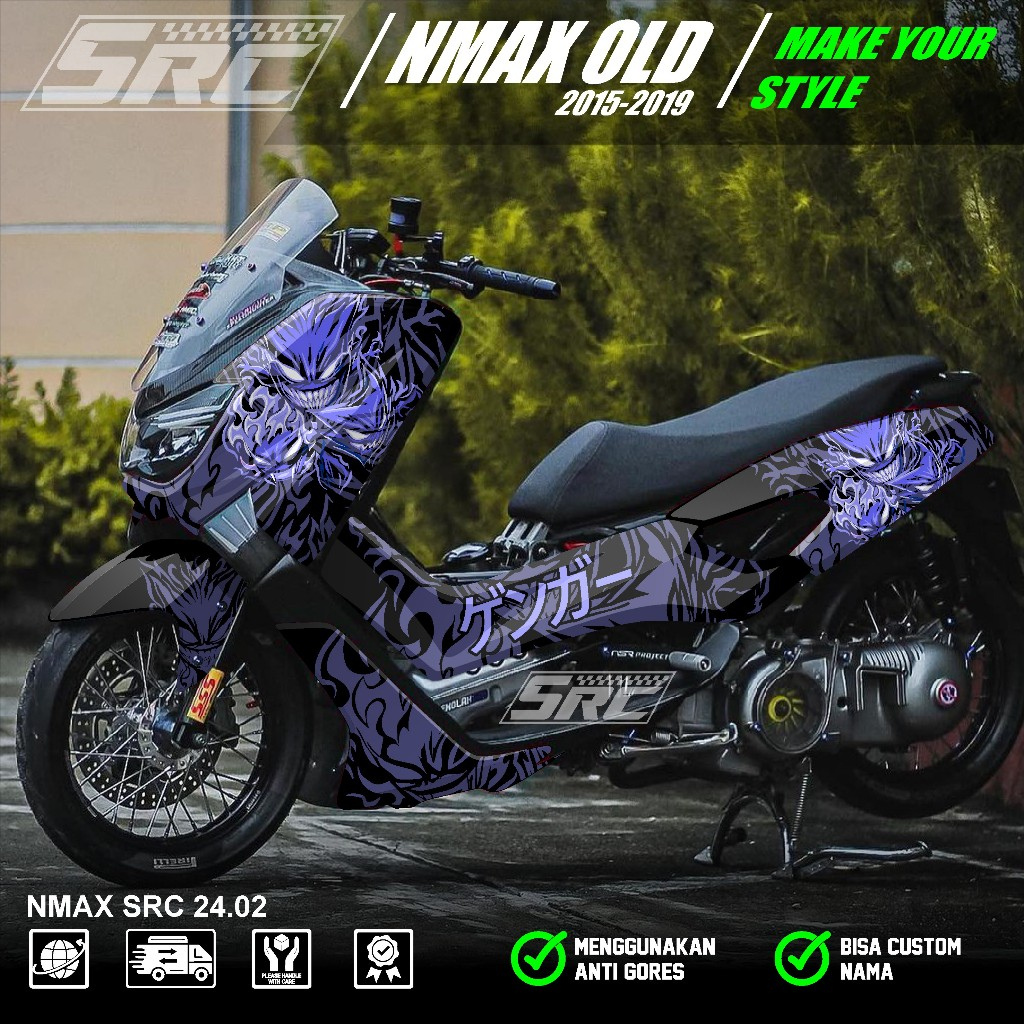 Jual Sticker Decal Full Body Yamaha Nmax Lama Old 2015 2016 2017 2018 ...
