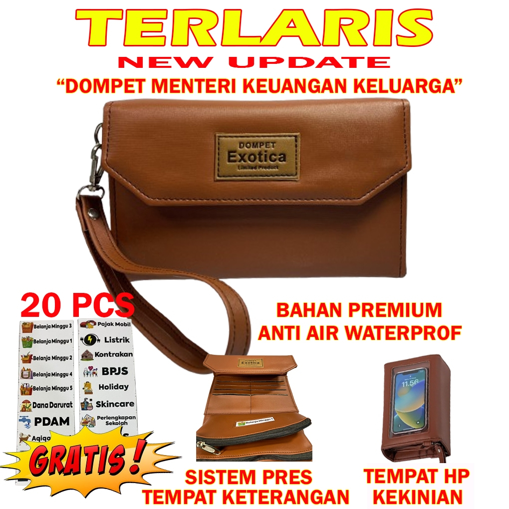 Jual Exotica Dompet Menteri Keuangan Keluarga Efektif Mengatur Keuangan ...