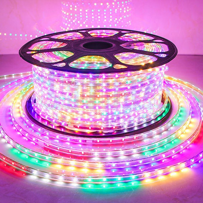 Jual Paket Lampu LED STRIP SELANG 2835 10M 20M 25M 30M 220v RGB Hias ...