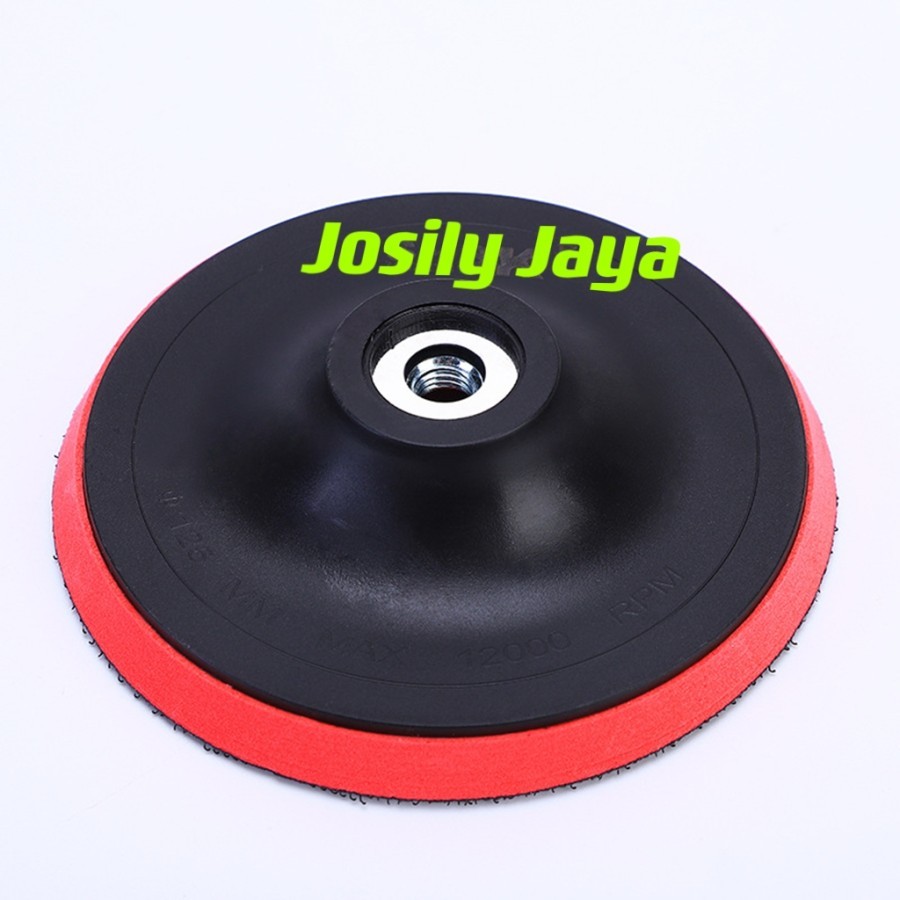 Jual Pad velcro MERAH M10 4" / Tatakan Amplas Velcro Bulat 4" | Shopee ...